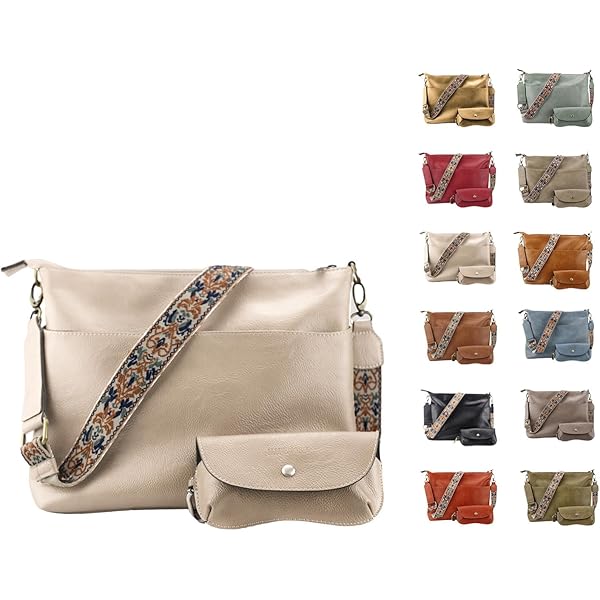 Amazon | [アインソフ] ショルダーバッグ マルチカラー 幅広ショルダー